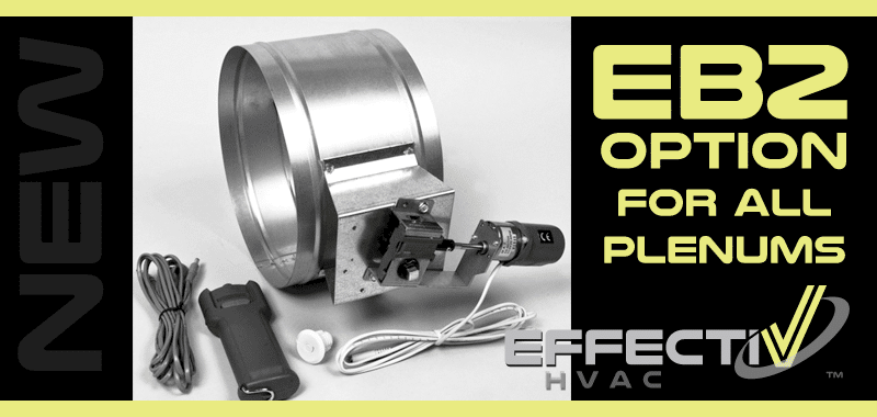 EB2 Cable-Operated Damper Option Now Available With Most Plenums ...